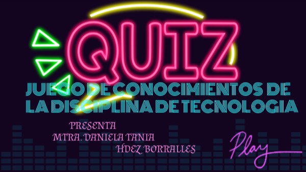 Quiz tecnologia 2º GRADO | Genially