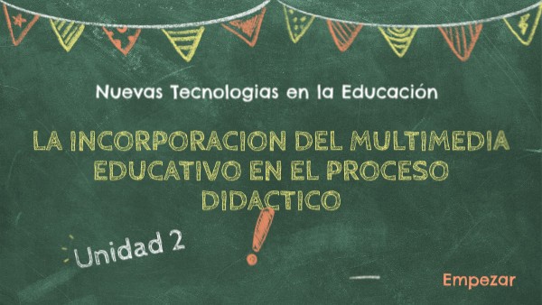 Módulo didáctico pizarra animada