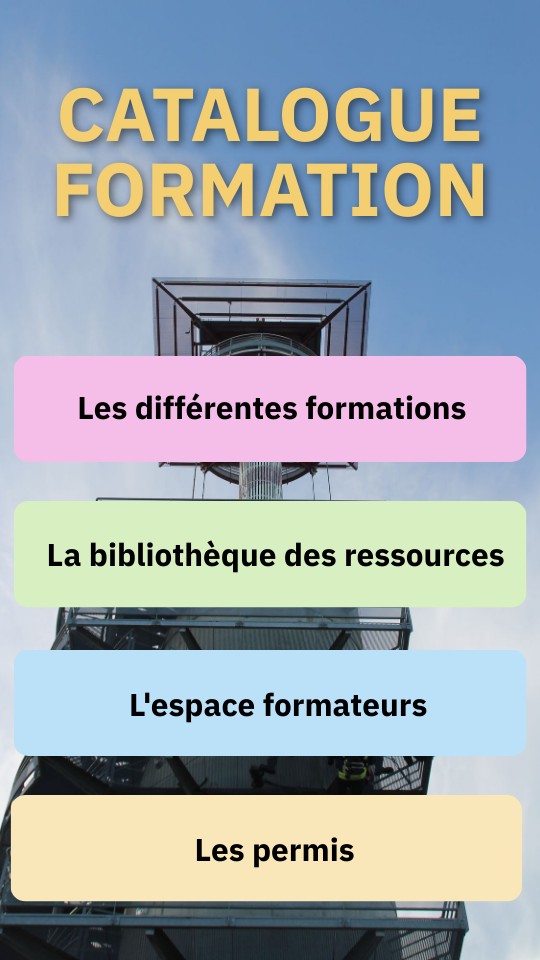 Catalogue formation APIS