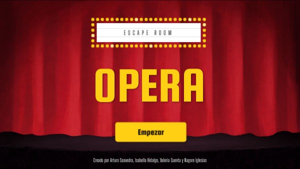 Escape room OPERA