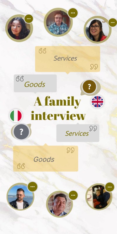 A family interview | Genially