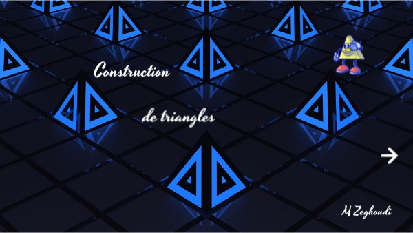 Construction de triangles 5ème