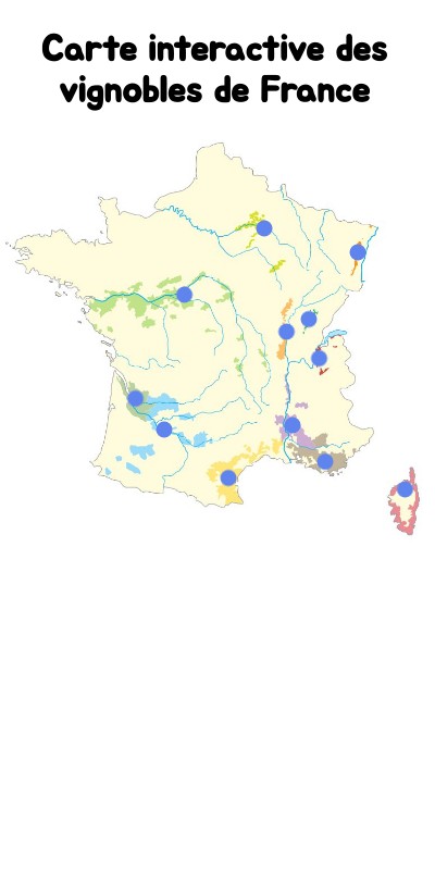 Carte des Vins de France - Maël
