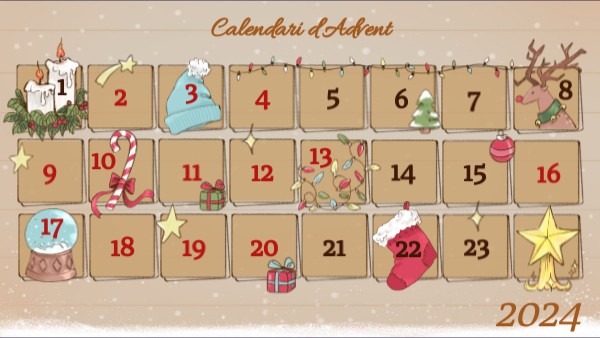 Calendari d'advent 2024
