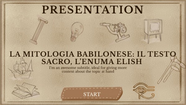 Presentazione Dio Marduk | Genially