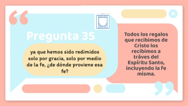 Devocional pregunta 35 | Genially