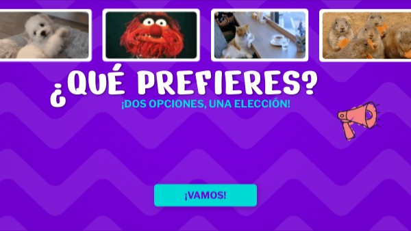 Juego qué prefieres