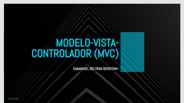 Modelo-vista-controlador (MVC) | Genially