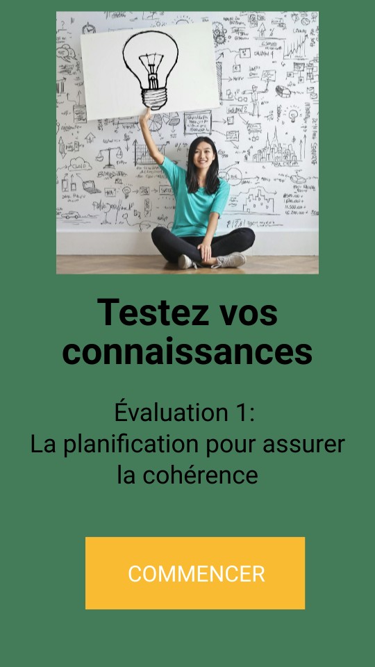 Évaluation 1 : Planifier | Genially