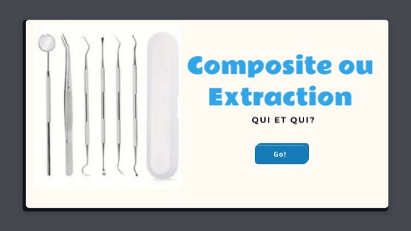 Quiz composite ou Extraction | Genially
