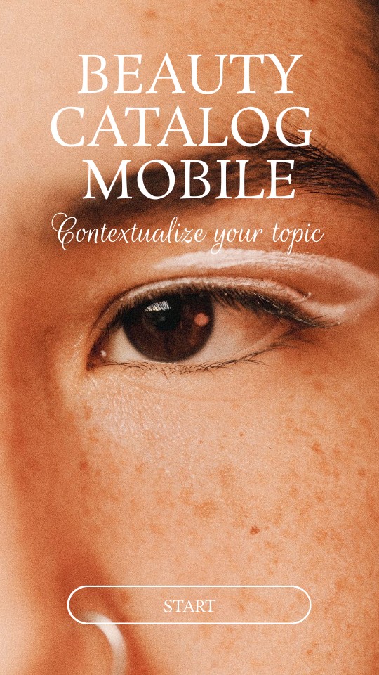 Beauty catalog mobile | Genially