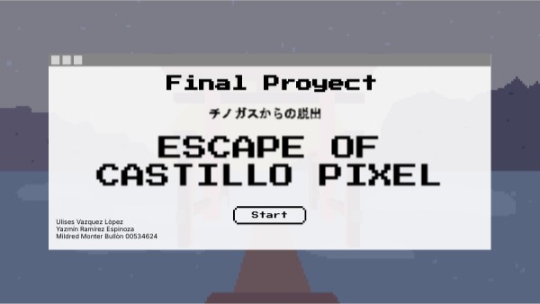 Escape del Castillo Pixel