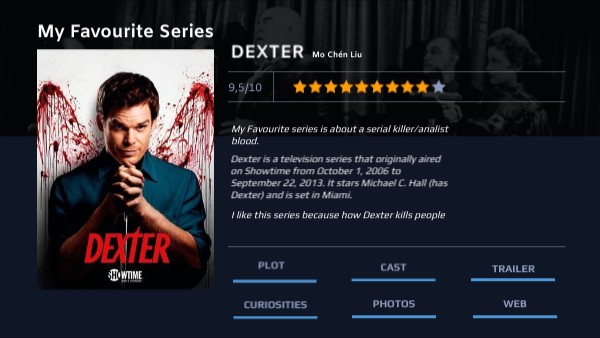 My favourite series - Mo | Genially