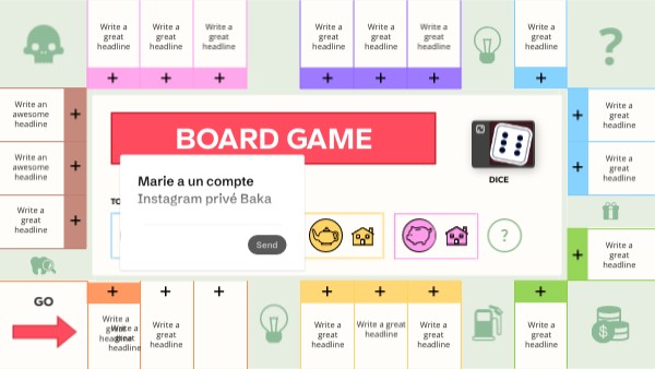 Plateau de jeu ' | Genially