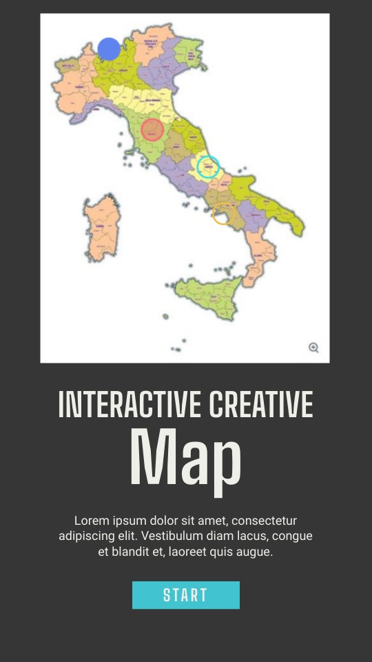 Mappa Interattiva Creativa | Genially