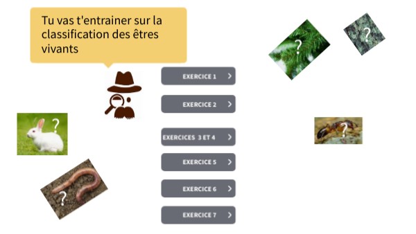 6eme - classification (pronote) | Genially