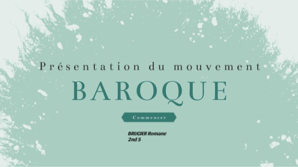 Présentation Baroque