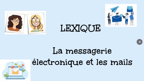 Lexique la messagerie électonique et les mails | Genially
