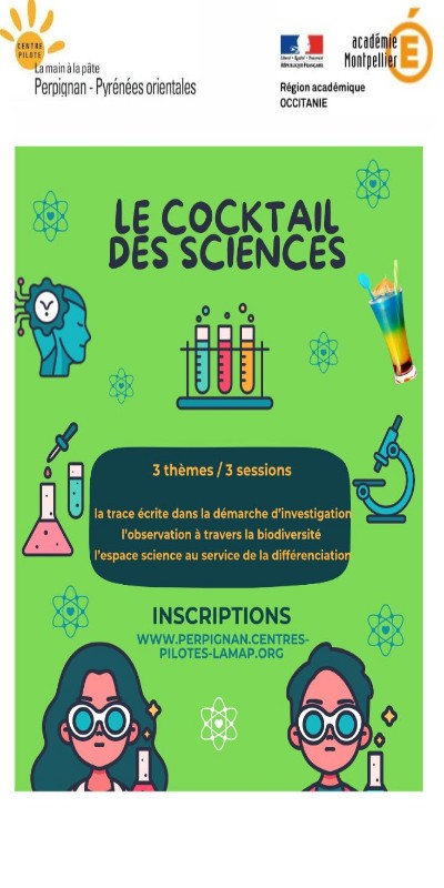 Genially Cocktail des sciences