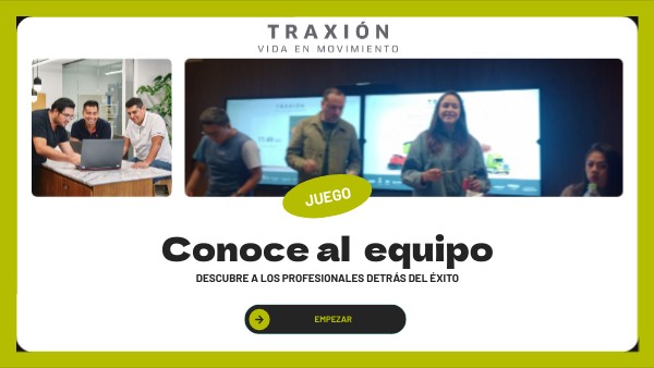 Conoce al equipo | Genially