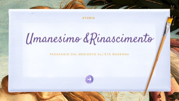 Umanesimo e Rinascimento