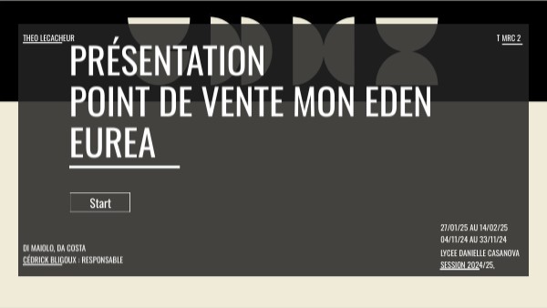 Présentation Mon eden