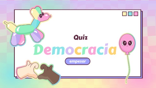 Democracia Semana 9 | Genially