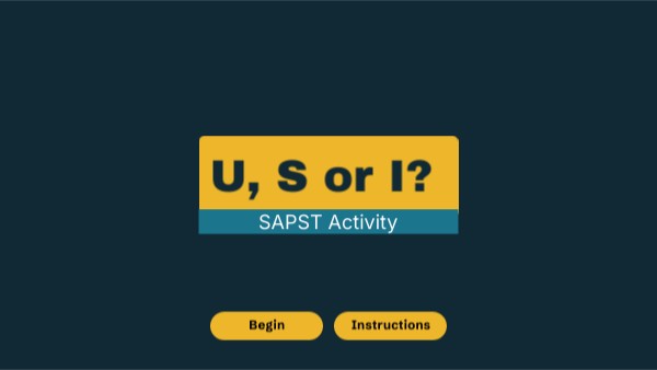 SAPST Activity