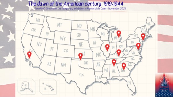 USA Interactive map 1eres