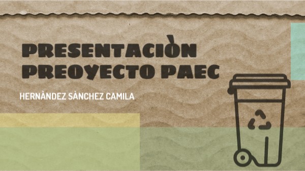 PRESENTACIÓN PROYECTO PAEC | Genially