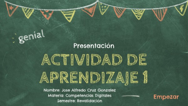 Actividad de Aprendizaje 1 | Genially