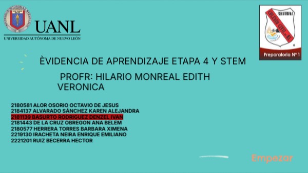 EVIDENCIA 4 Y STEM | Genially