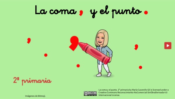 La coma y el punto. 2º primaria | Genially