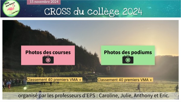 CROSS 2024 | Genially