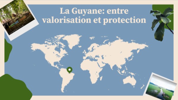 Étude de cas du milieu: Guyane
