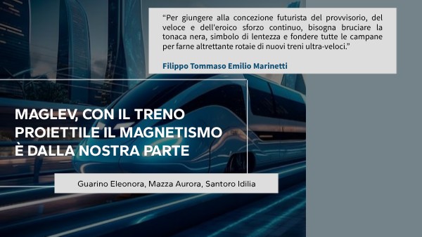 Maglev, con il treno proiettile il magnetismo è d | Genially