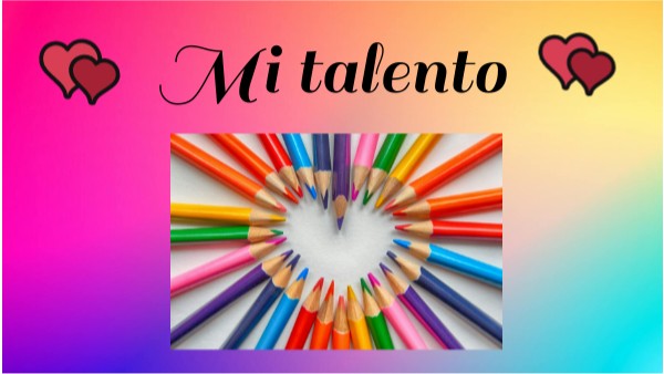 Mi talento