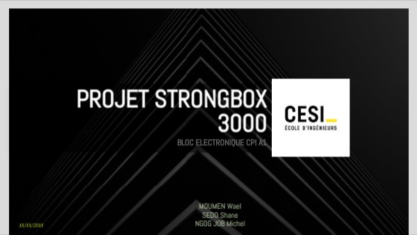 Soutenance Groupe C4 bloc Electronique | Genially