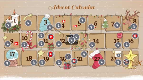 Vintage Advent Calendar | Genially