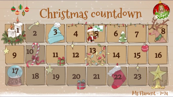 6e Christmas countdown