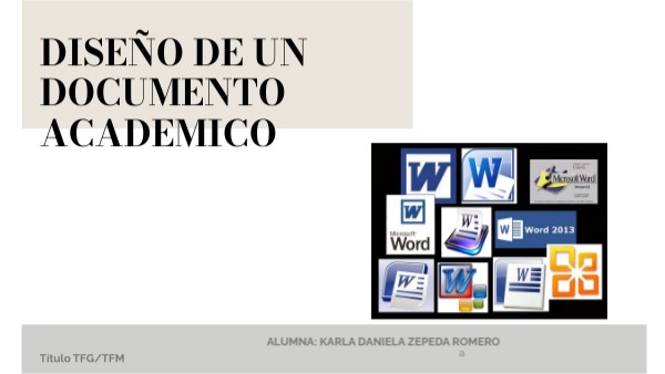 Diseño de un documento en MS Word | Genially