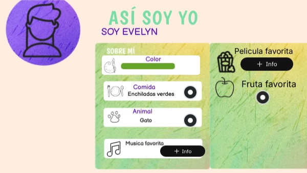 Tarjeta así soy yo | Genially