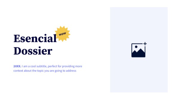 Essential Dossier | Genially