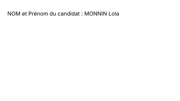 MONNIN Lola Correction E2 n°1 CAPEPS M1 & M2 | Genially