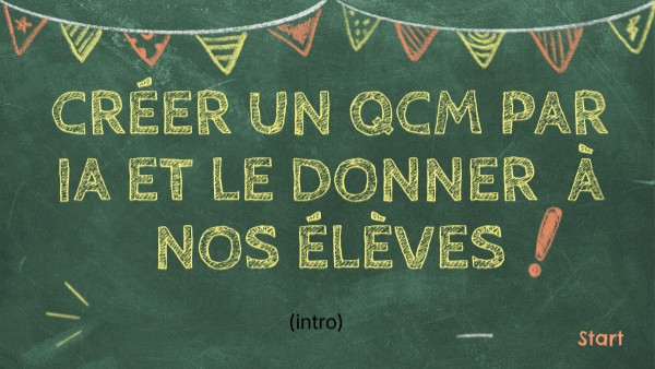 Intro QCM et IA | Genially