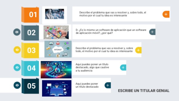 Ranking top 5 | Genially