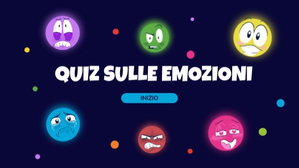 QUIZ SULLE EMOZIONI