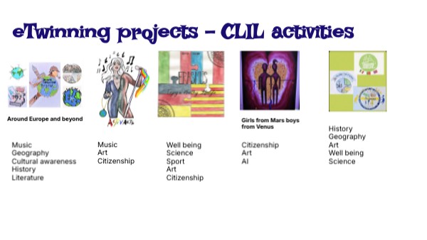 etwinning projects-CLIL activities