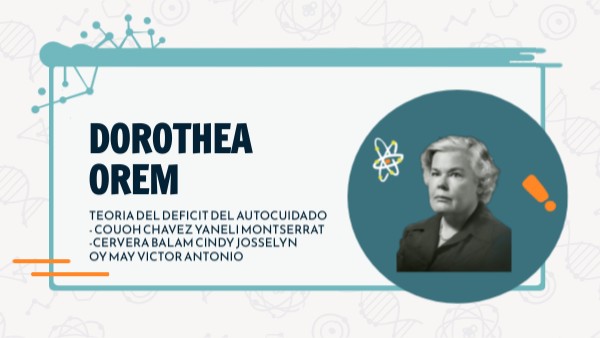 Presentación Dorothea Orem | Genially