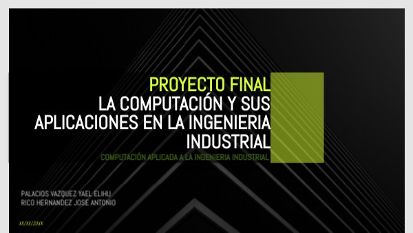 Proyecto Final Computación